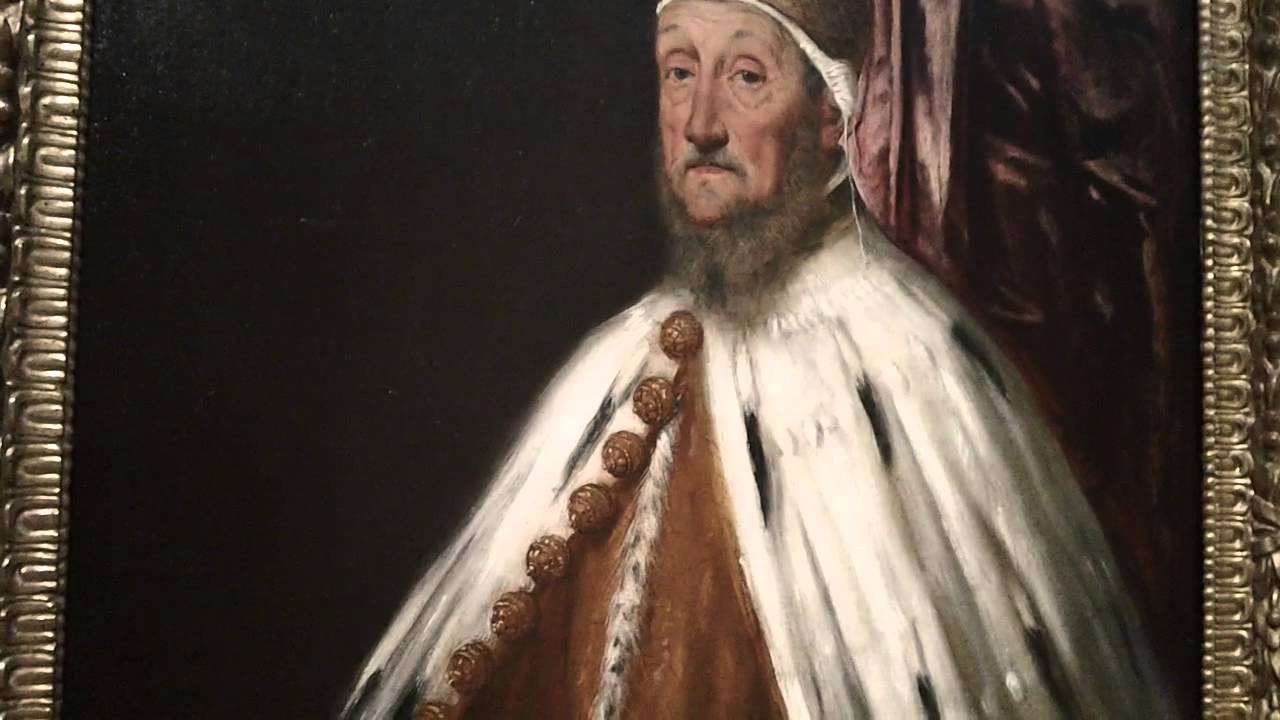 Portrait of Doge Pietro Loredan 1567-1570 Tintoretto - YouTube