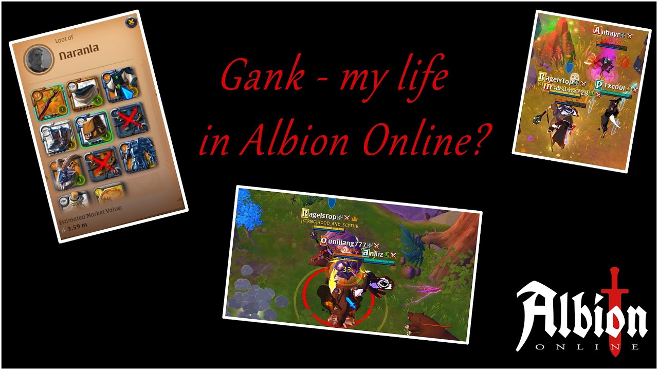 Gank - my life in Albion Online? #14 - YouTube