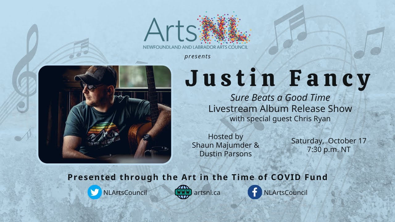 Justin Fancy - Art in the Time of COVID Music Series: Presented by ...
