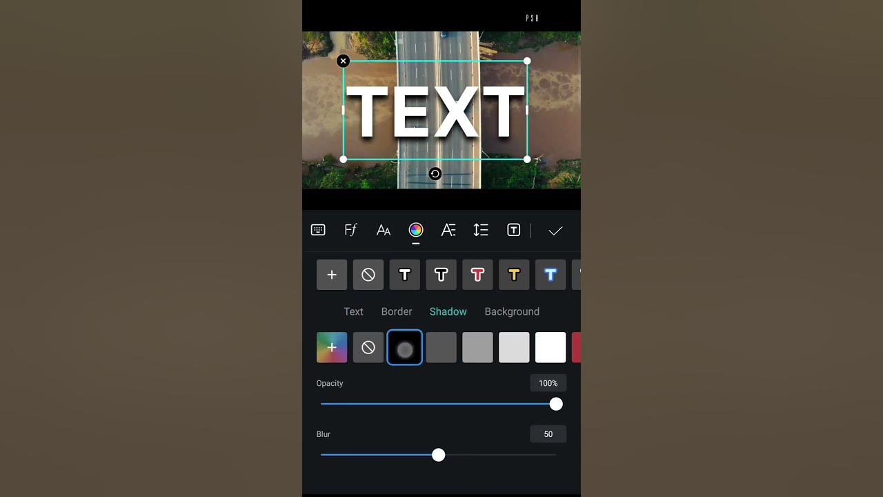 Video Text editing tutorial #short #texteffect - YouTube