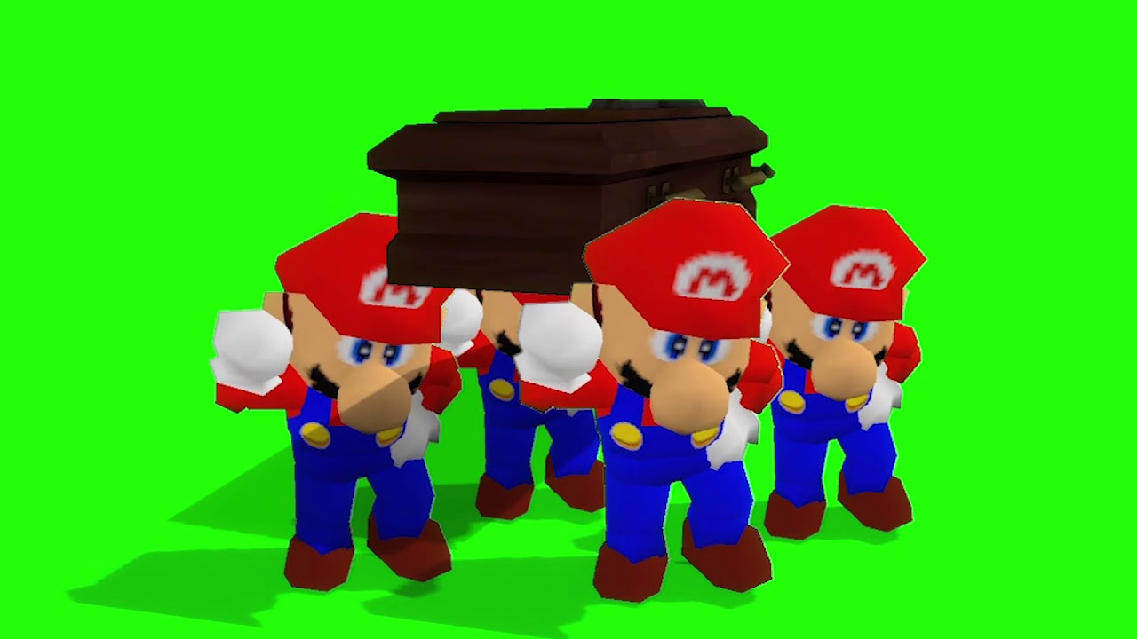Mario 64 Coffin Dance Green Screen - YouTube
