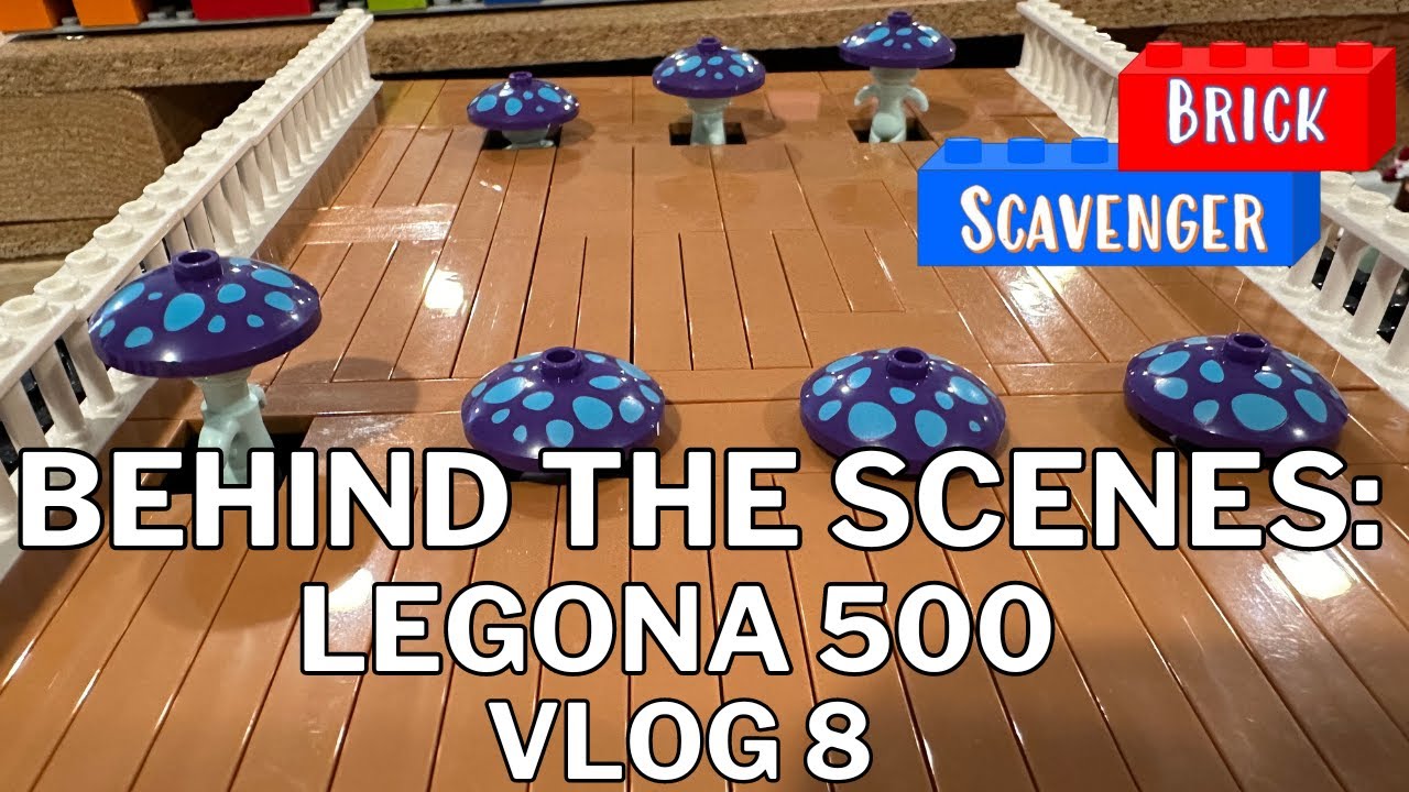 Legona 500 Marble Racing Behind the Scenes: Lego Dreamling Whack a ...