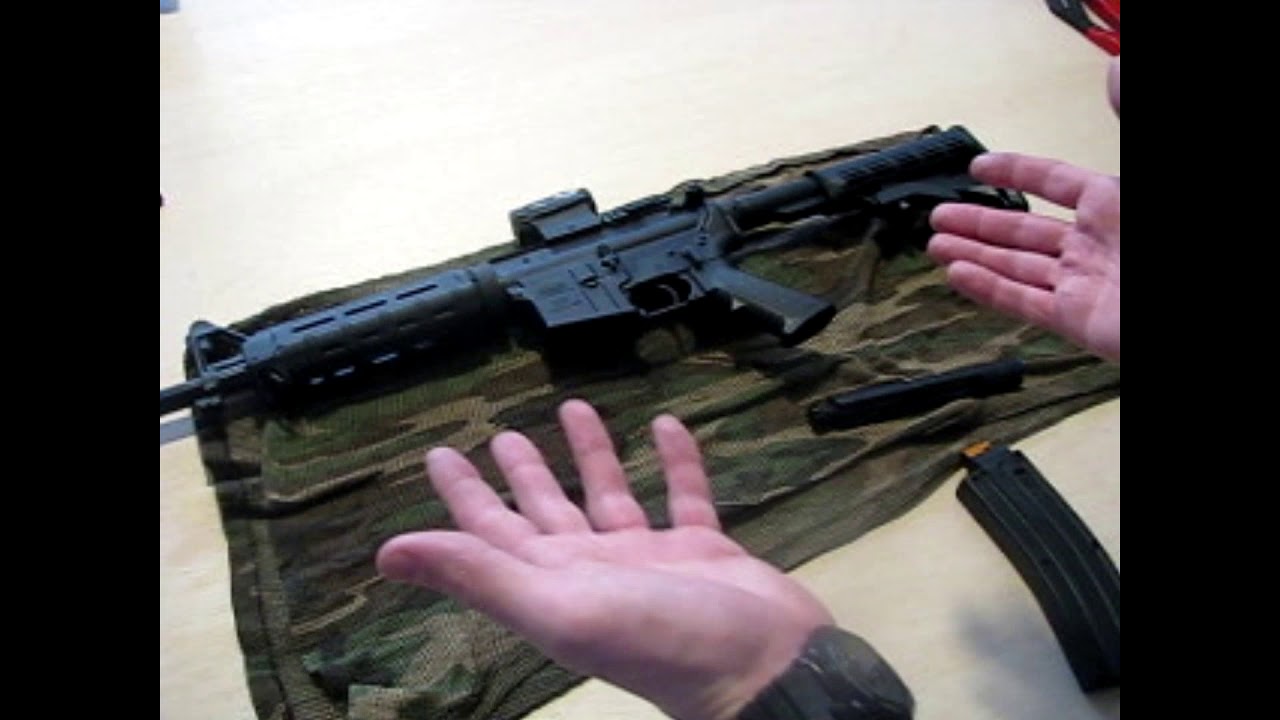 22.LR Conversion kit for AR-15 easy and fast - YouTube