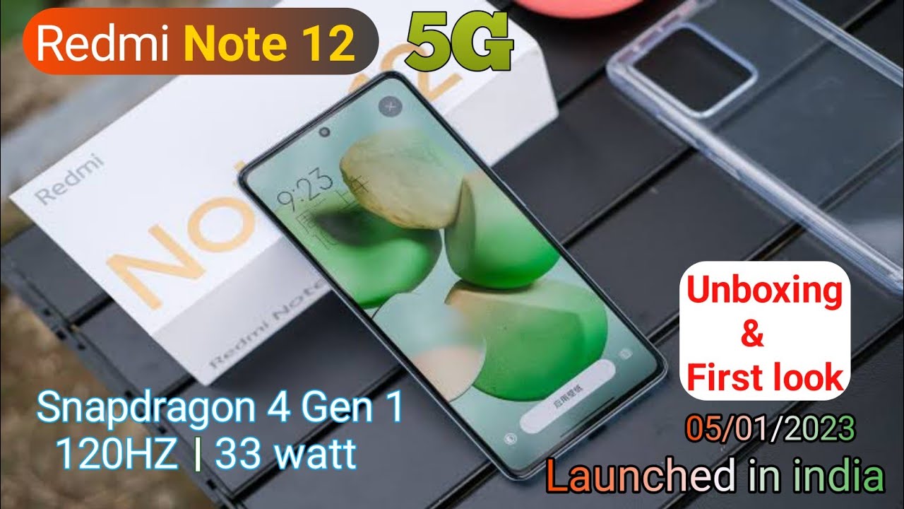 Redmi note 12 5G - Perfect 5G in budget | Unboxing and full review ...