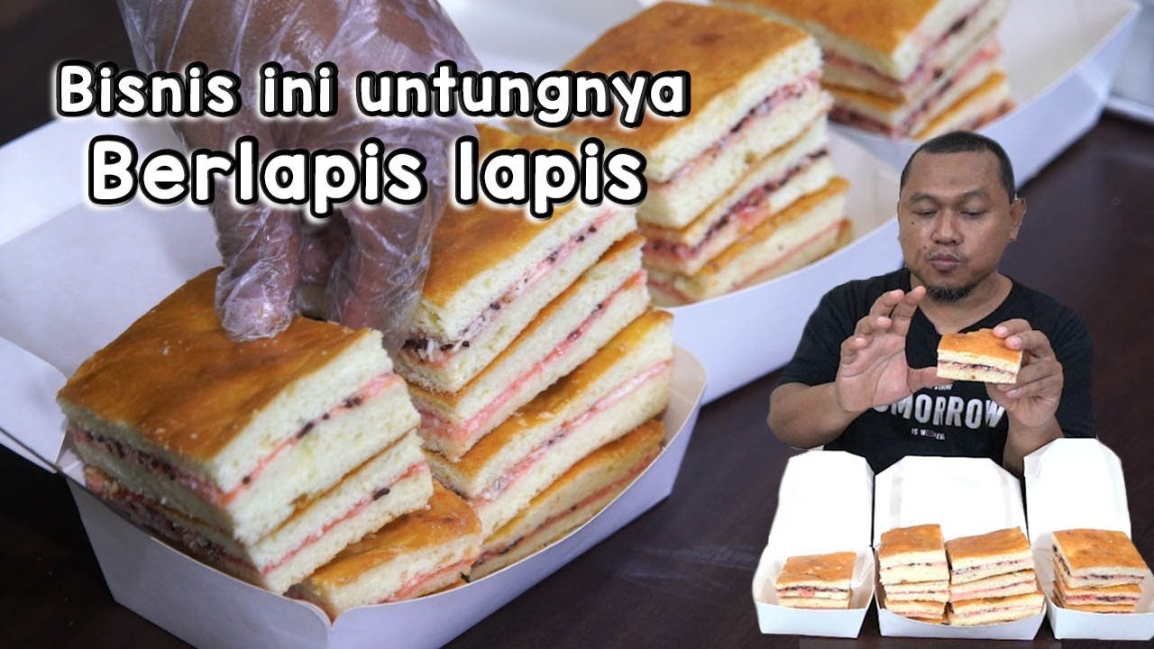 Jualan roti lapis untungnya berlapis lapis - YouTube