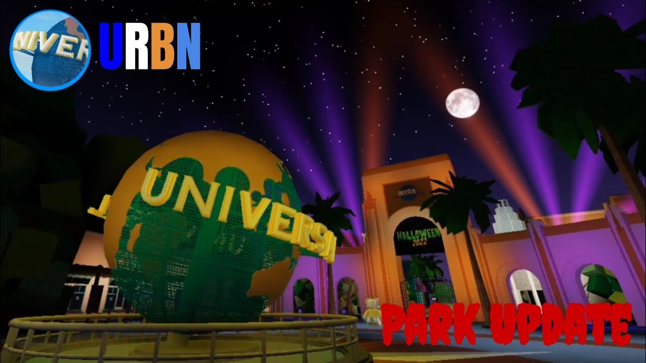 Universal Studios Roblox | Halloween 2023 Update - YouTube