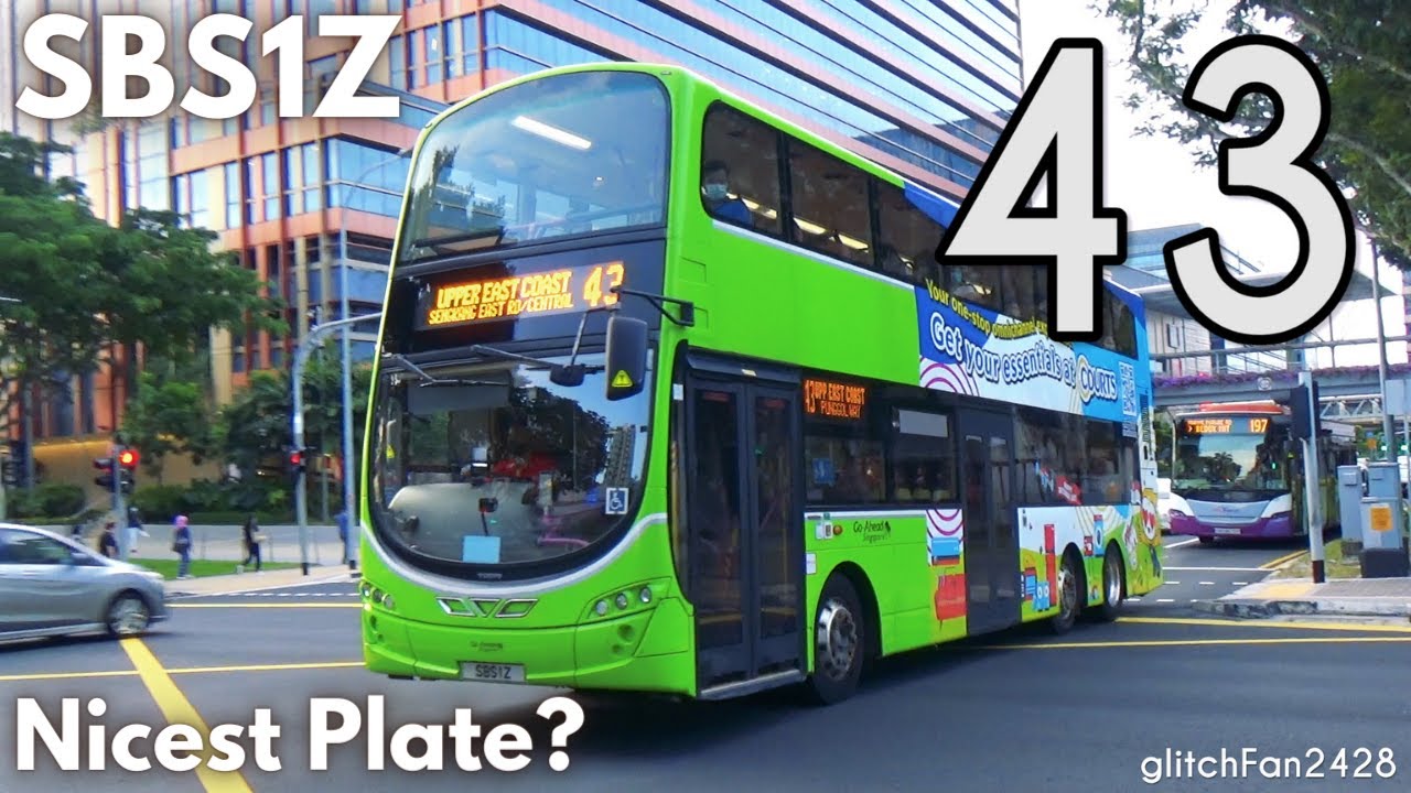 [G-AS] SBS1Z on Service 43 - Volvo B9TL Wright Eclipse Gemini II - YouTube