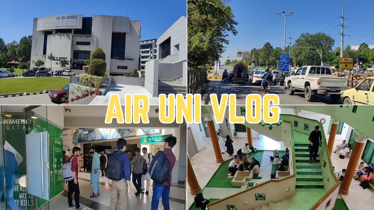 Air University Islamabad Vlog | Uni Life - YouTube