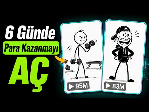 ÜCRETSİZ AI Araçlarıyla Trend Çöp Adam Videoları Oluştur! (Tüm Adımlar!)