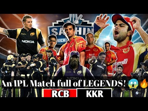 🔥An IPL MATCH FULL OF LEGENDS.🔥| RCB VS KKR | IPL 2008 | 1ST MATCH ...