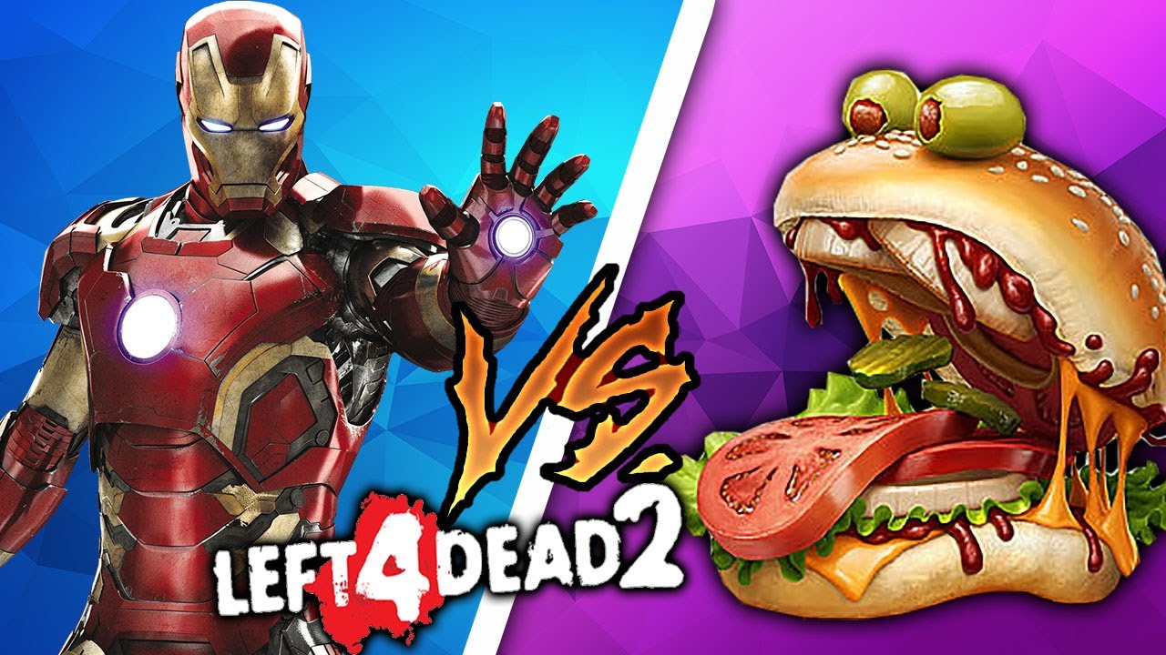 Marvel Mutants Vs Cheeseburger Mutants (Left 4 Dead 2 Zombies) - YouTube