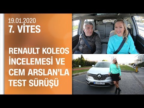 Renault Koleos incelemesi ve radyocu Cem Arslan'la kahkaha dolu bir test sürüşü -7. Vites 19.01.2020