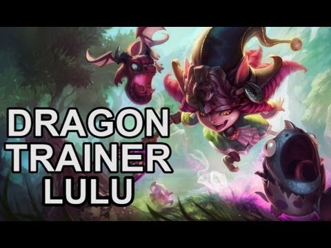 Dragon Trainer Lulu - Skin Emotes - League of Legends - YouTube