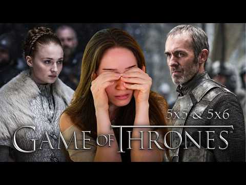 WHEN DOES SANSA GET TO BE HAPPY!! First Time Watching Game of Thrones S5E5-6 | Reaction + Discussion