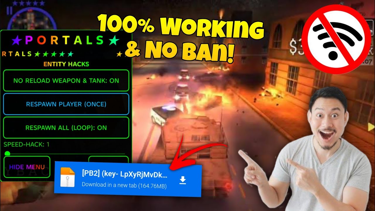 PayBack 2 Mod Menu v2.106.13, No Ban, God Mode, Unlimited Coins, Fire ...