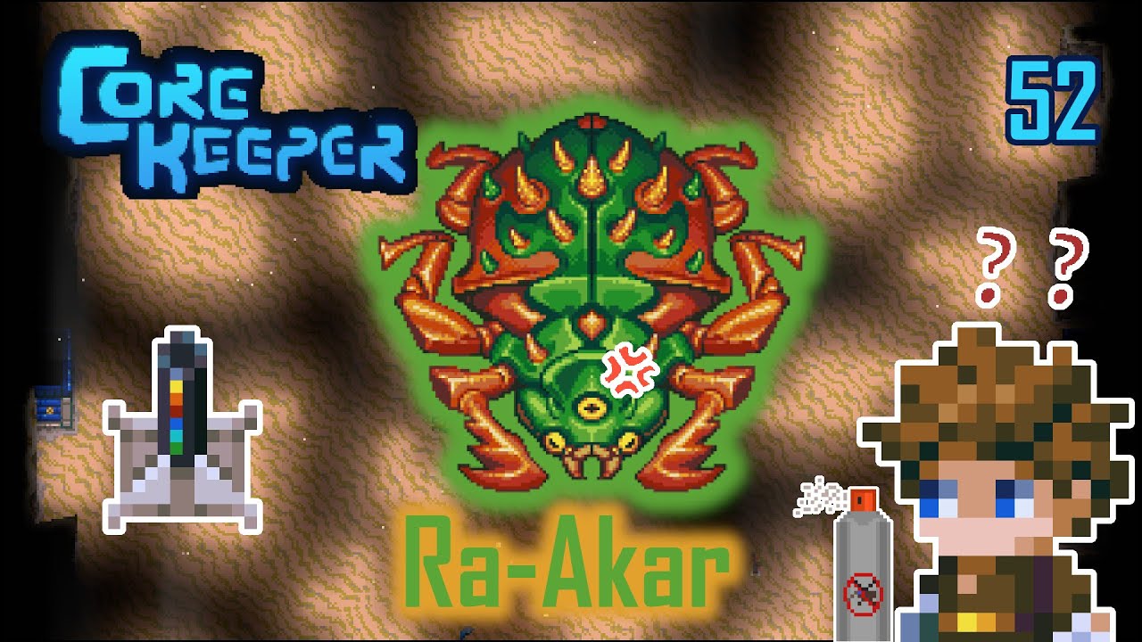 Kampf gegen Ra-Akar, den Sandtitanen | Core Keeper 52 | First ...