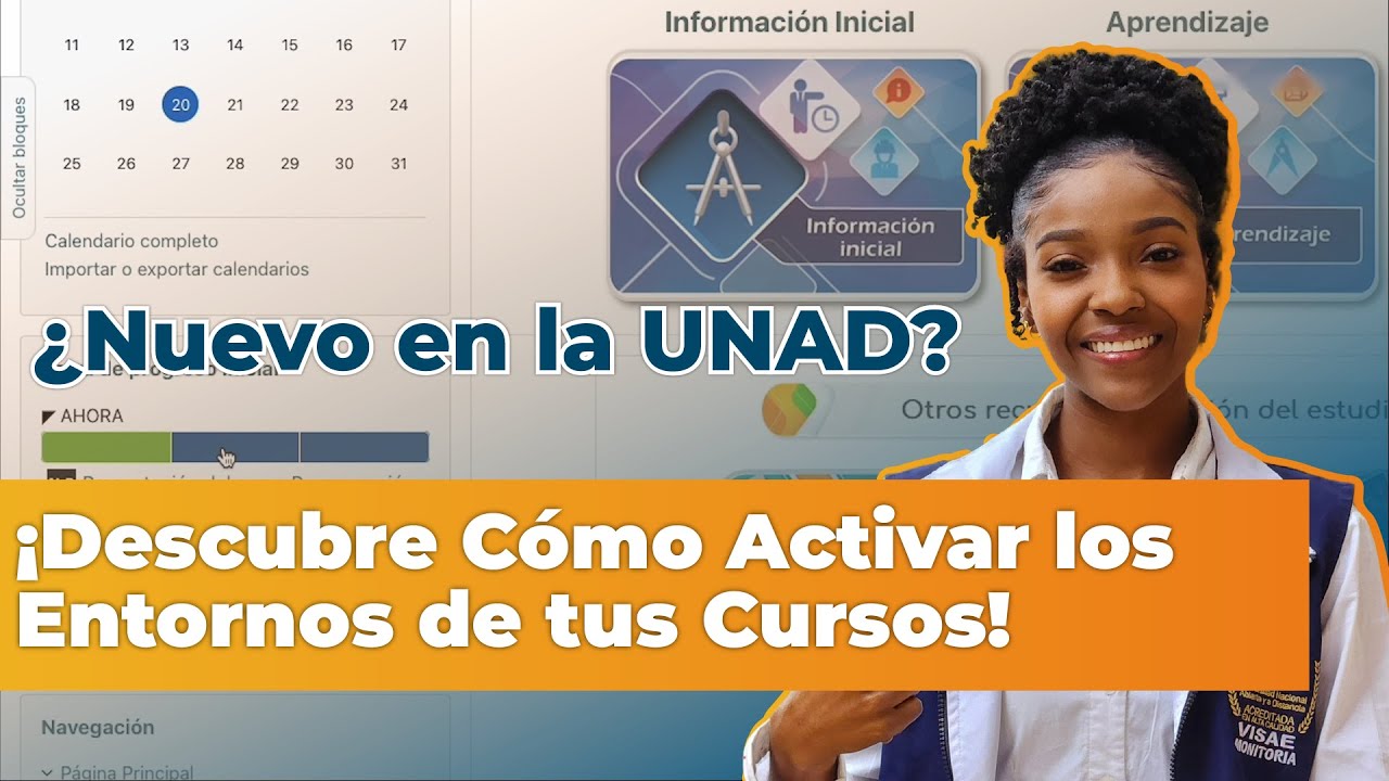 🚀 ¿Nuevo en la UNAD? ¡Descubre Cómo Activar los Entornos de tus Cursos ...