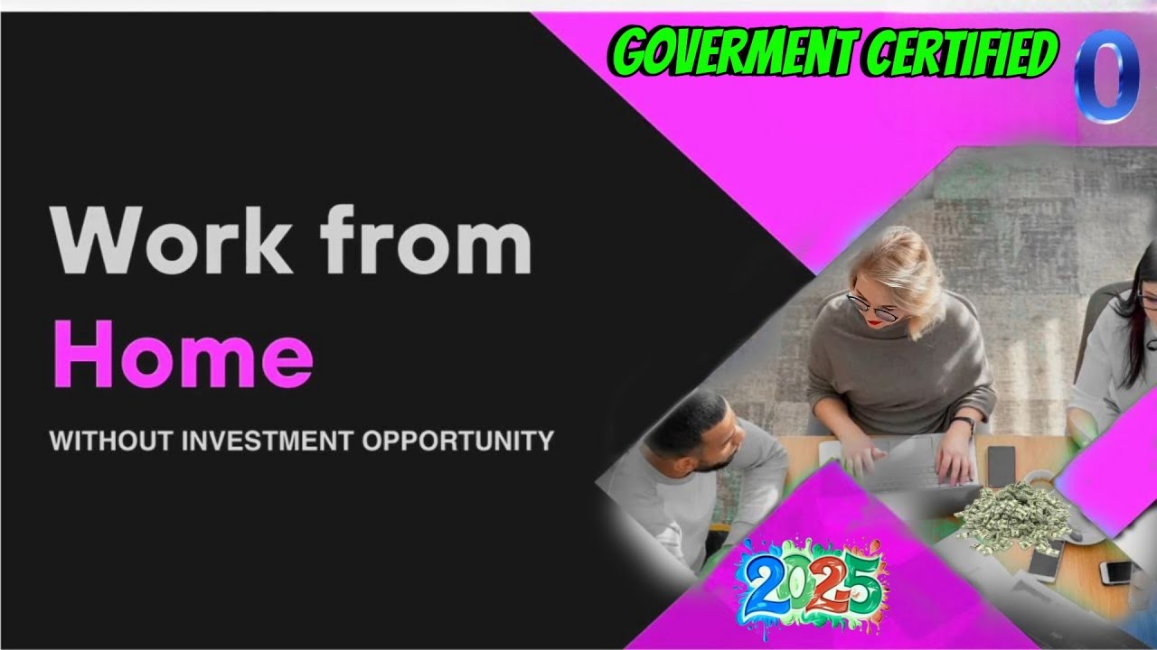 How To Make Money Online Without Investment | Work From Home Job Zero ...