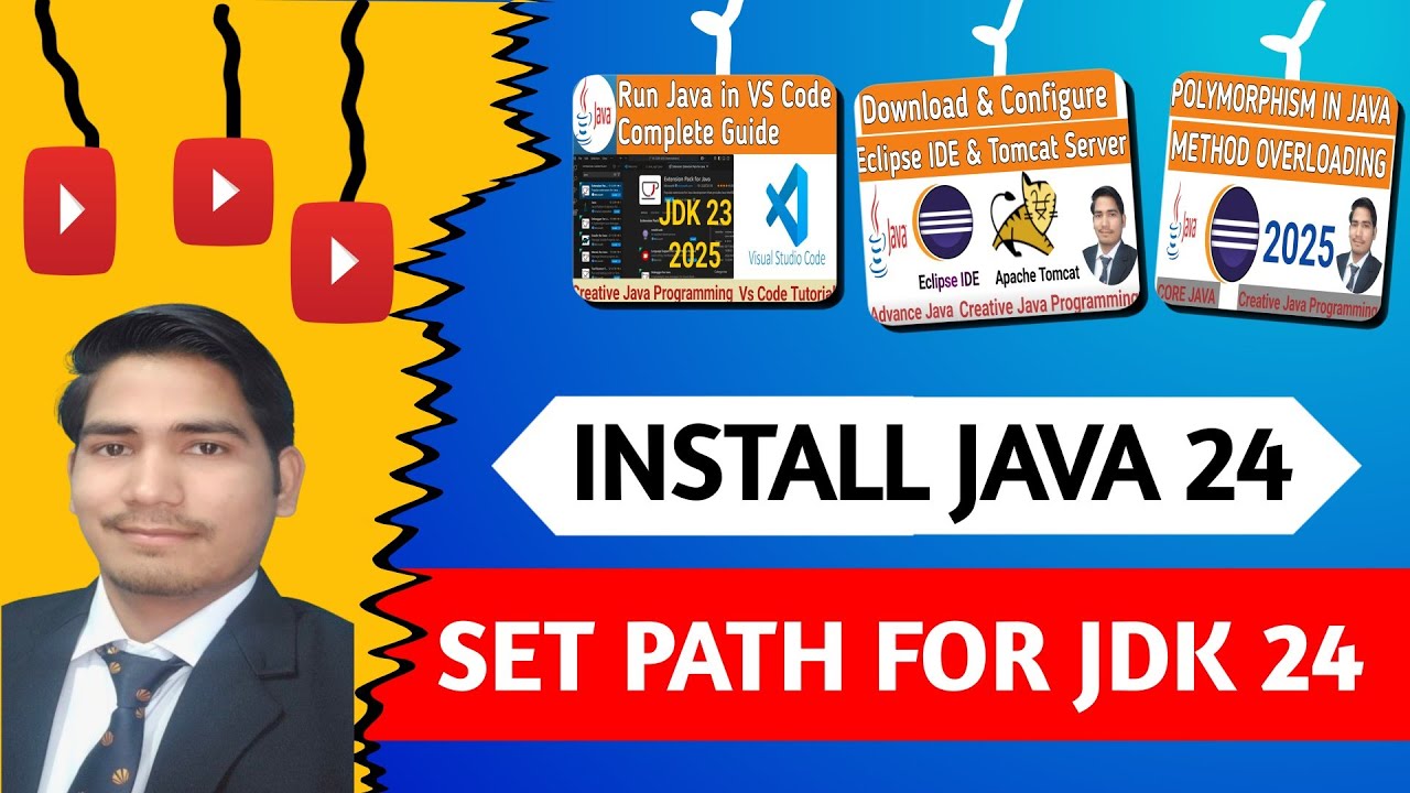 How to Install Java JDK 24 on Windows 11/10 - YouTube