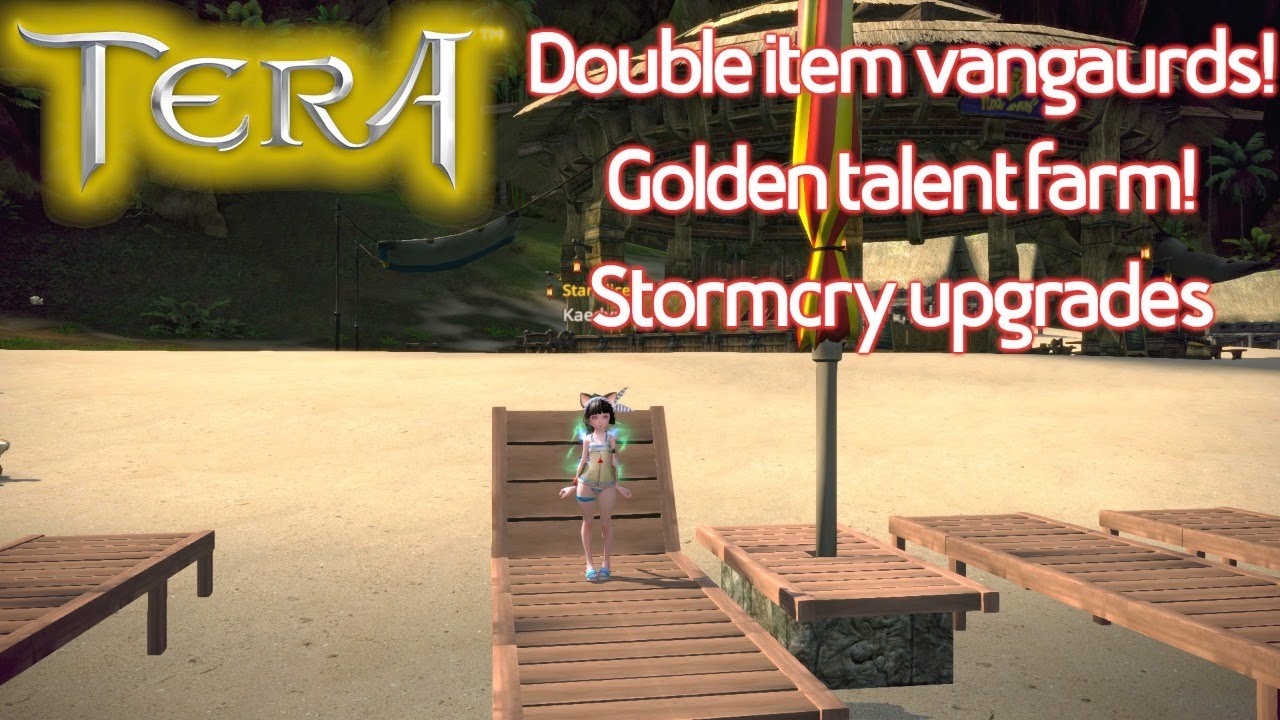 Tera gold talent farm week, double vangaurd drops! - YouTube