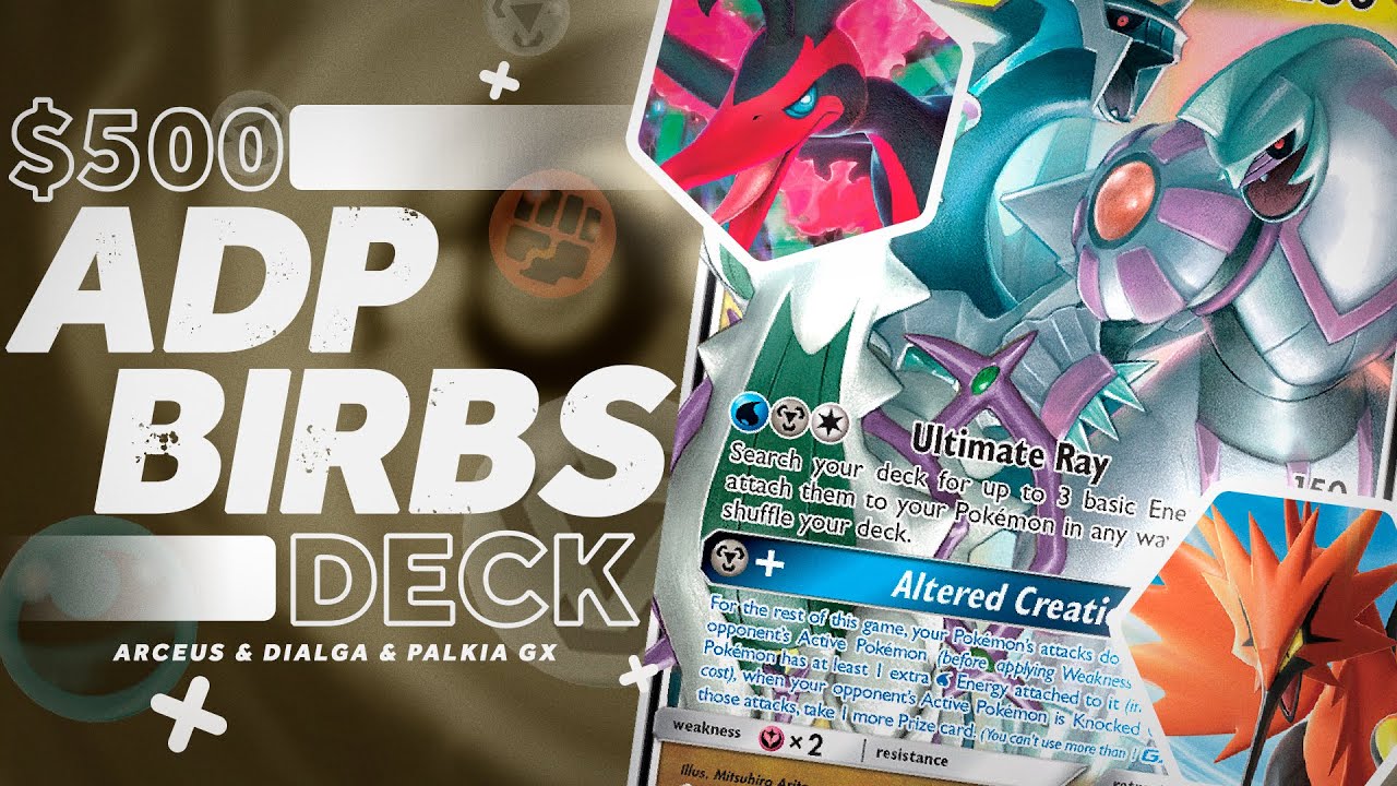ADP BIRBS DECK WINS $500 CASH TOURNAMENT! [Pokemon TCG Online] - YouTube
