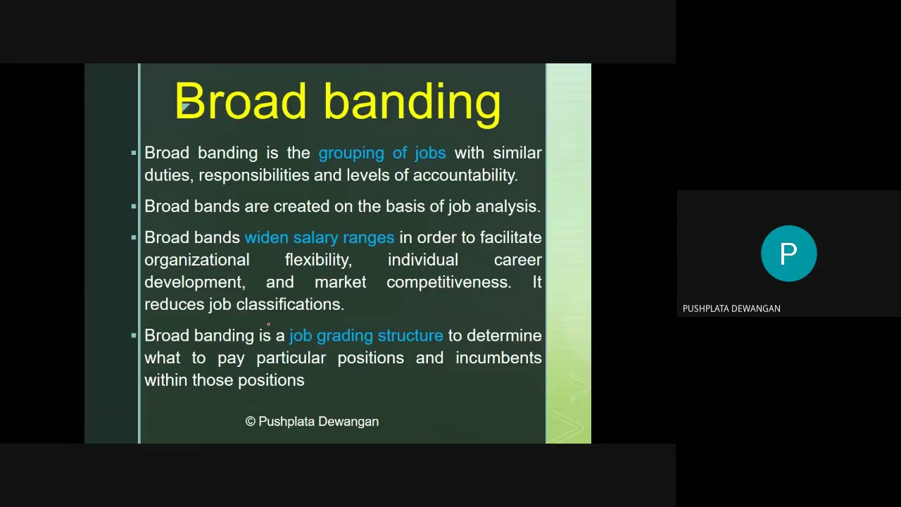 Executive Compensation & BROADBANDING - YouTube