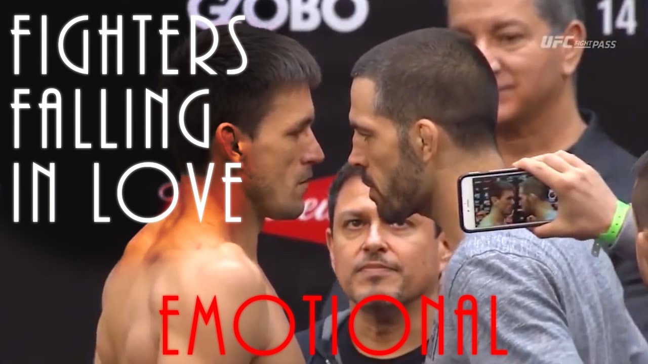 Fighters Falling in Love during Face Off & Beautiful Staredowns (FUNNY ...