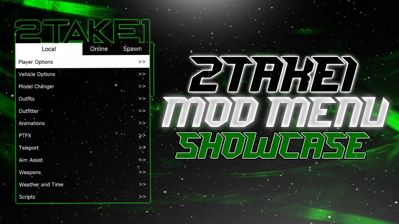 2Take1 Mod Menu Showcase | GTA Online (BEST MENU + STABILITY) - YouTube