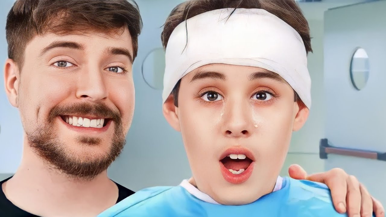 Mr beas saved the life of the people by treating the eyes $ 100.000 ...