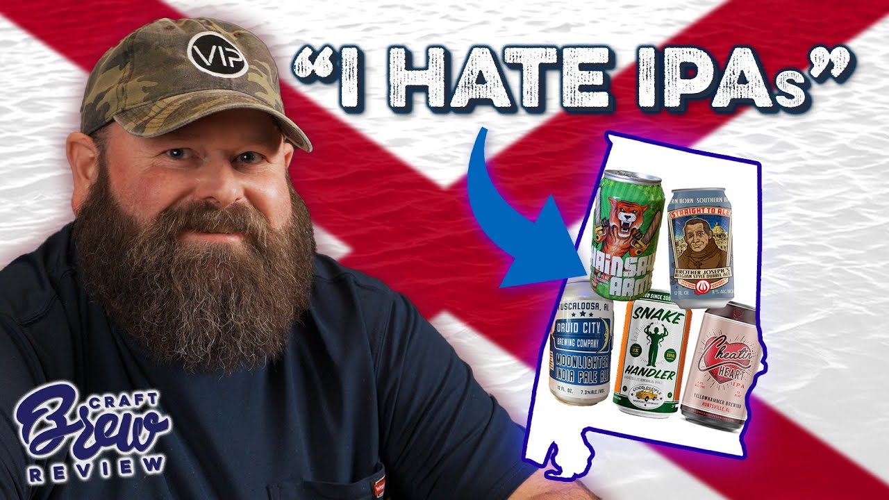 Alabama Boss Tries Beer From Alabama | Craft Brew Review - YouTube