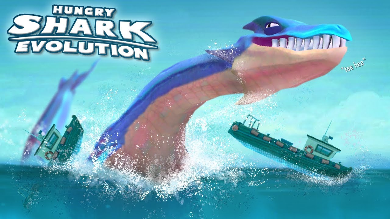 NEW LOCH NESS MONSTER NESSIE!!! - Hungry Shark Evolution - YouTube