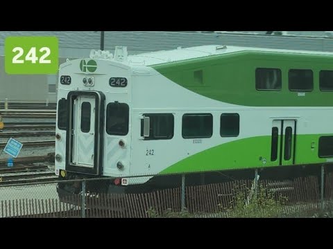 (Repainted Cab Car 242!!) GO Transit Willowbrook Yard (11/25/25) - YouTube
