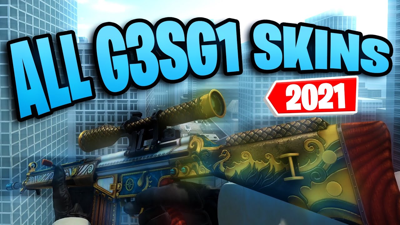 ALL G3SG1 SKINS SHOWCASE WITH PRICES (2021) - CS:GO - YouTube
