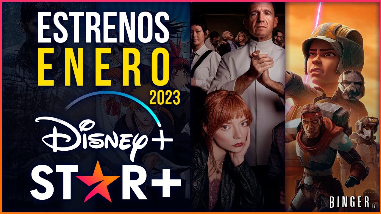 Estrenos DISNEY PLUS & STAR PLUS ENERO 2023 | Series y Películas - YouTube