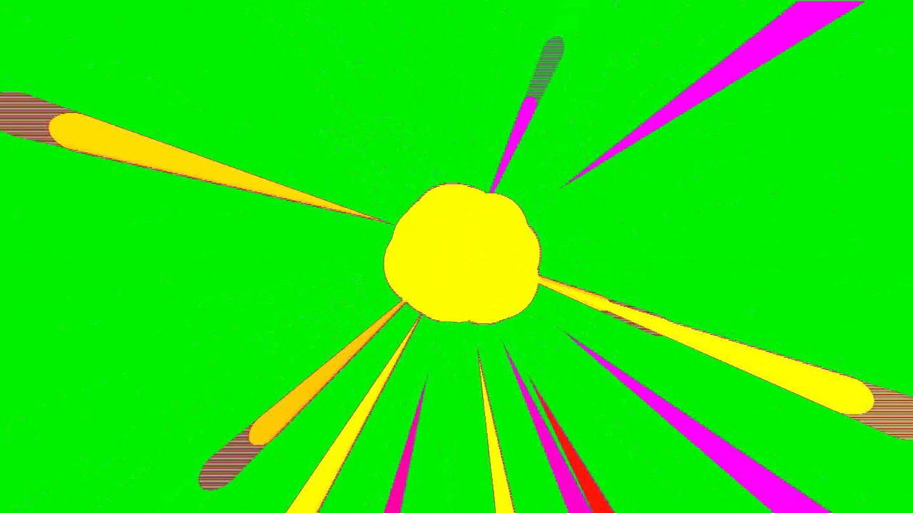 Anime Flash 2 Green Black Screen - YouTube