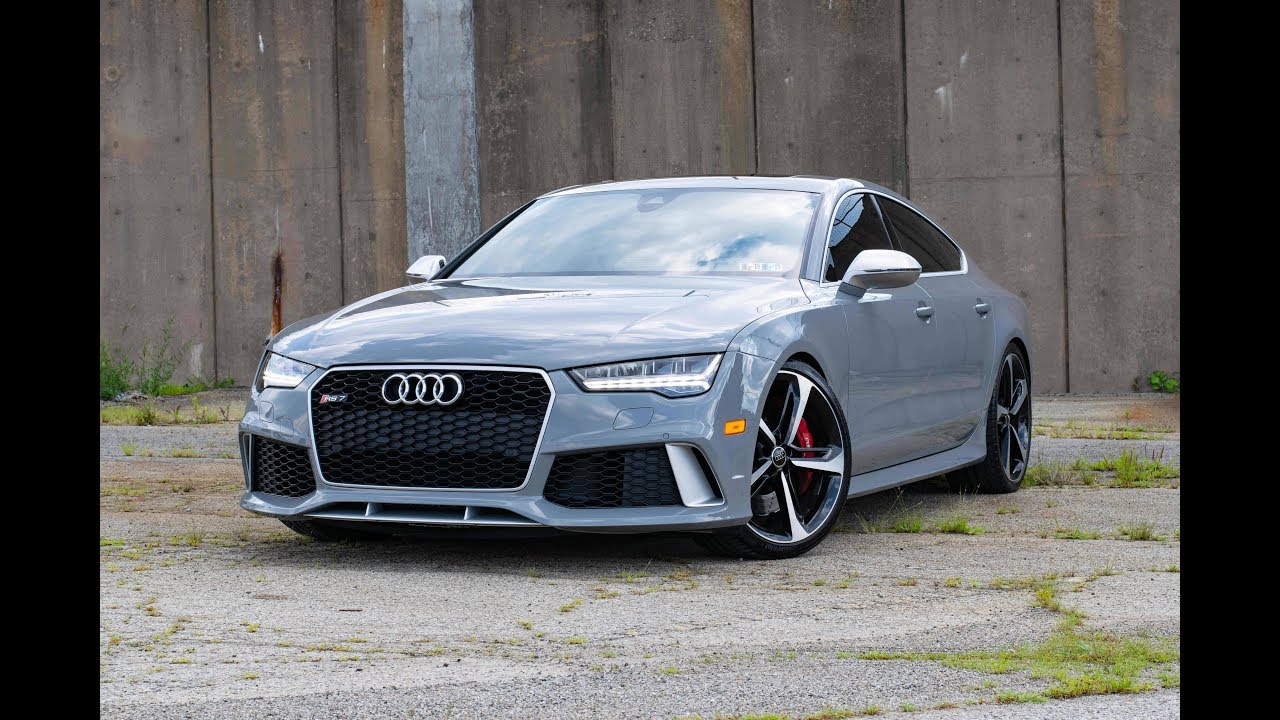 Nardo Gray 2017 Audi RS7 with an APR ECU tune! Full walk around and ...