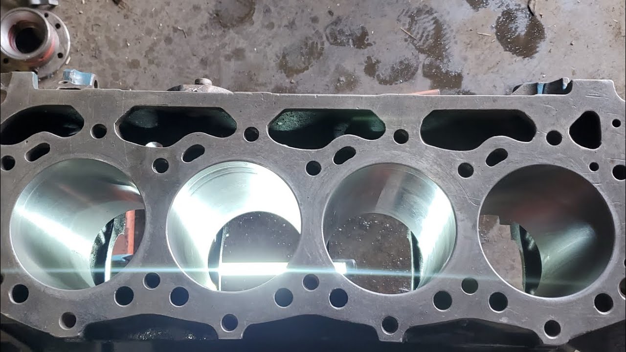 how to ball hone a engine block #dieselrepair #farming #mechanic #diy # ...
