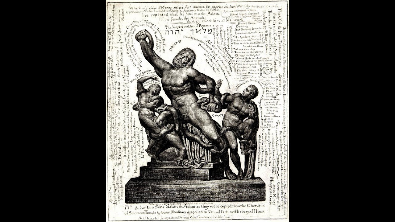 William Blake's The Laocoon!!! Poetry? His deepest beliefs plainly ...