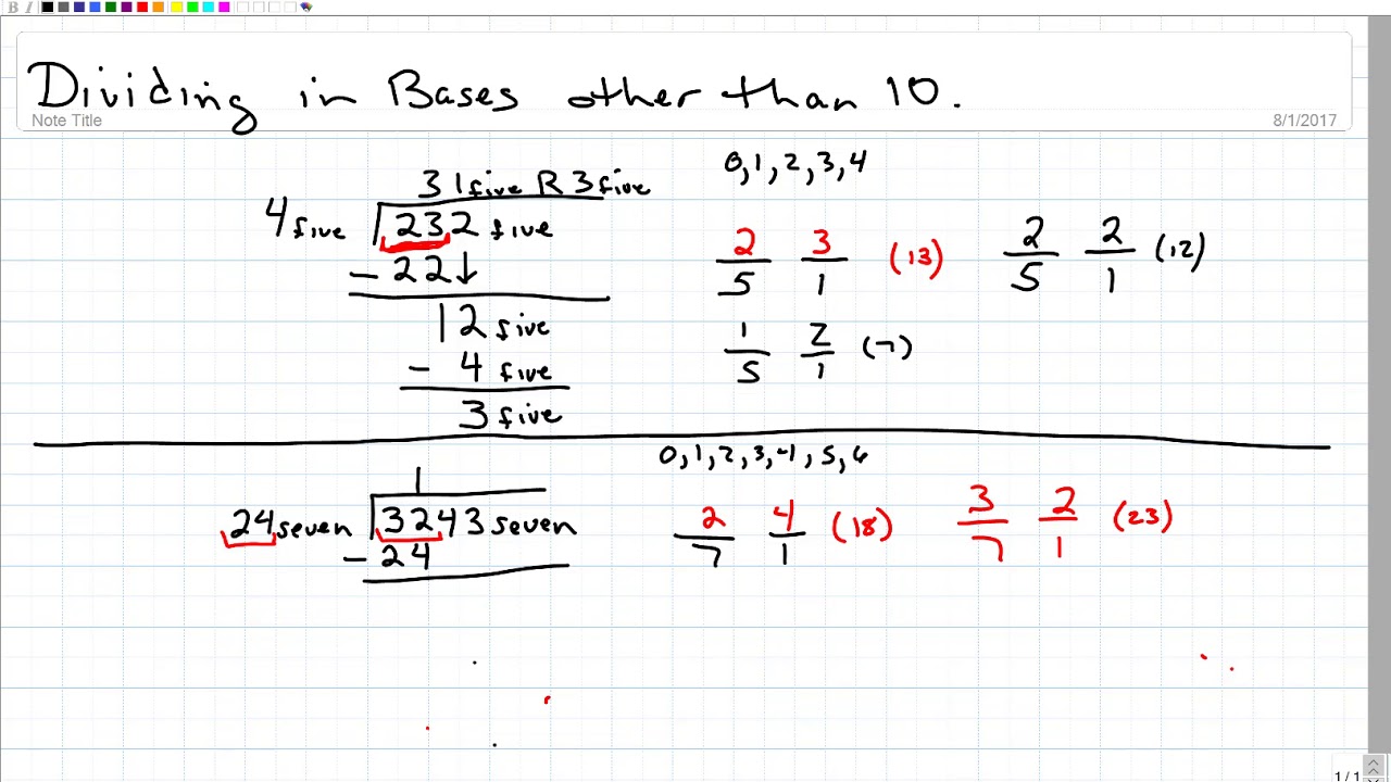 Base Number Division YouTube base-number-division-youtube