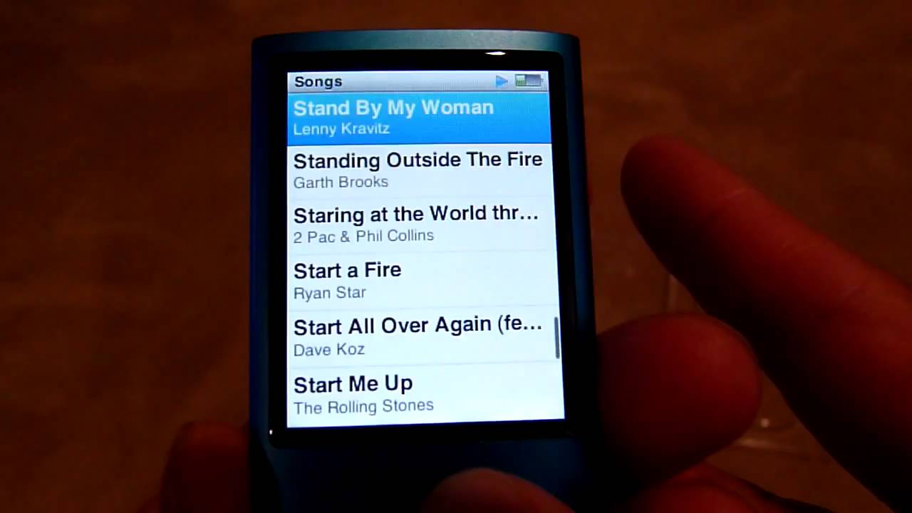 Apple iPod nano 4th Generation chromatic Blue (16 GB) - YouTube