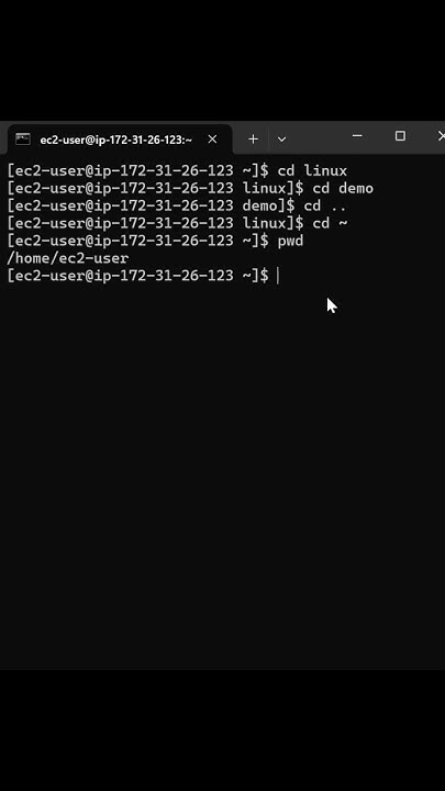 cd command in Linux. #linux #tech #linuxforbeginners #linuxtutorial #devops #learnlinux # ...