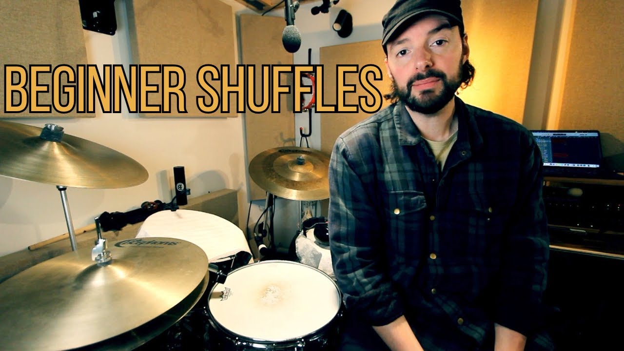 How to Play a Shuffle Groove on the Drums - YouTube