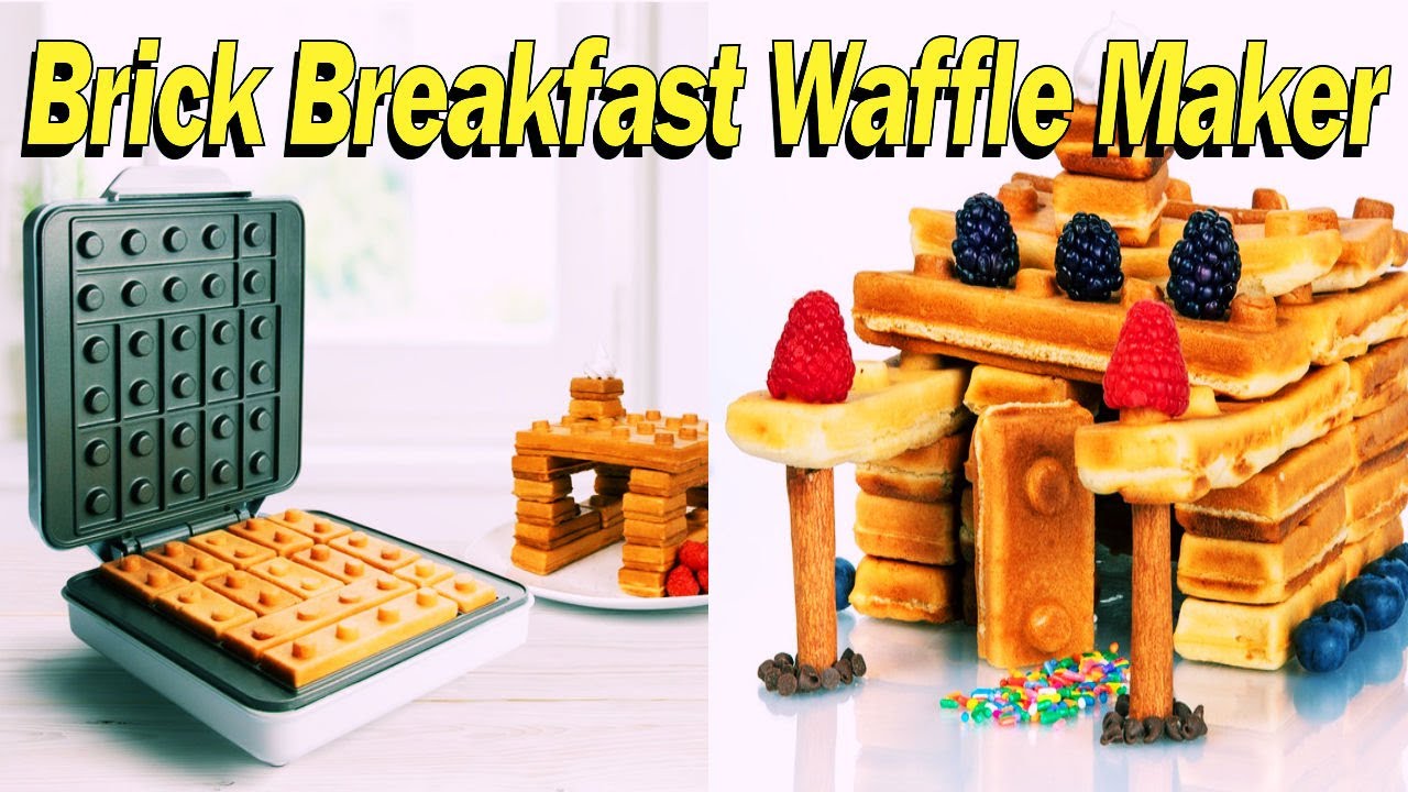 Fun way to Make Waffle -The World's First Building Brick Breakfast ...