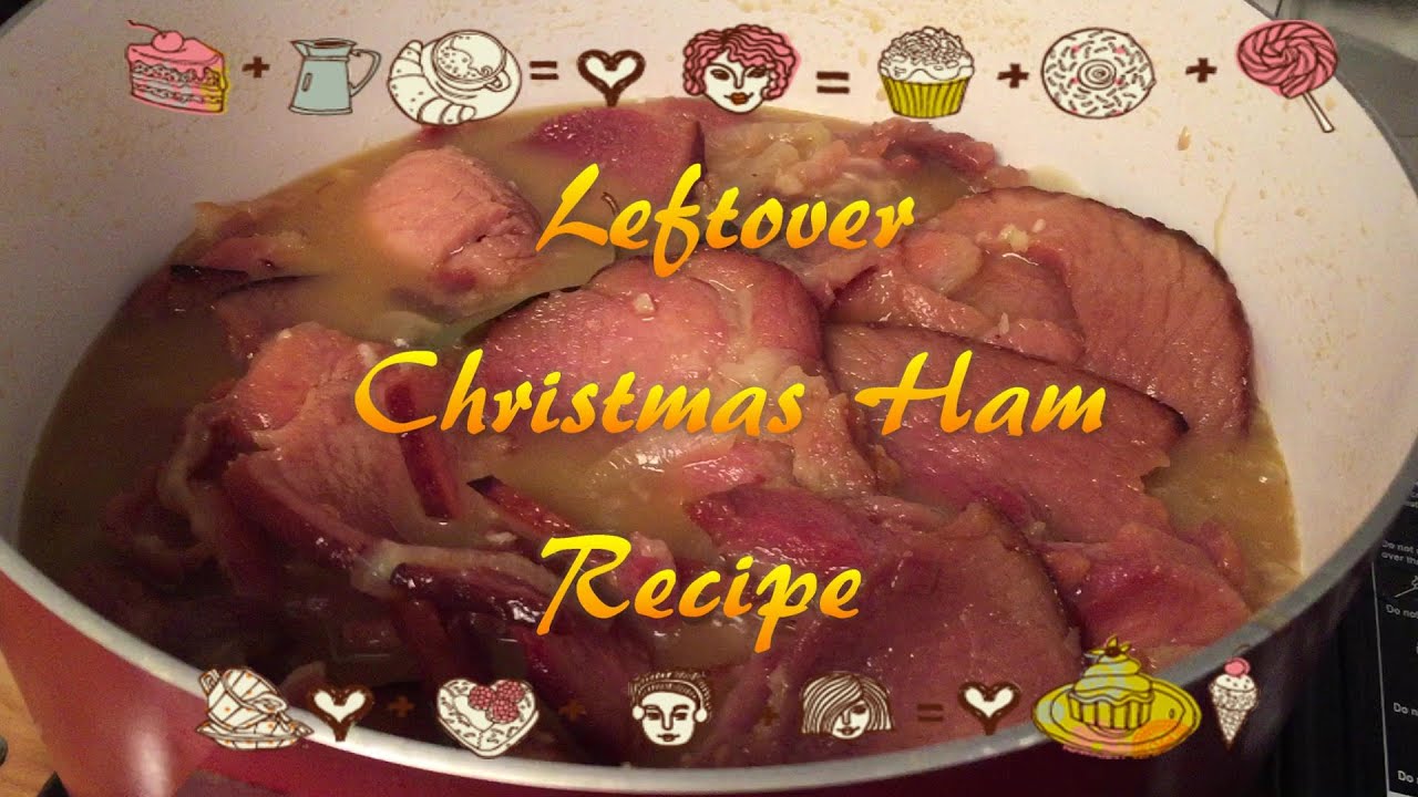 Brown Sugar and Pineapple Glazed Ham - Leftover Christmas Ham - YouTube