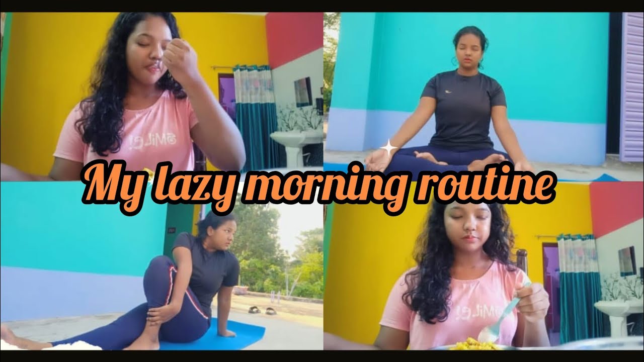 My 'lazy' morning routine।। productive vlog। morning routine।।rakhi ...