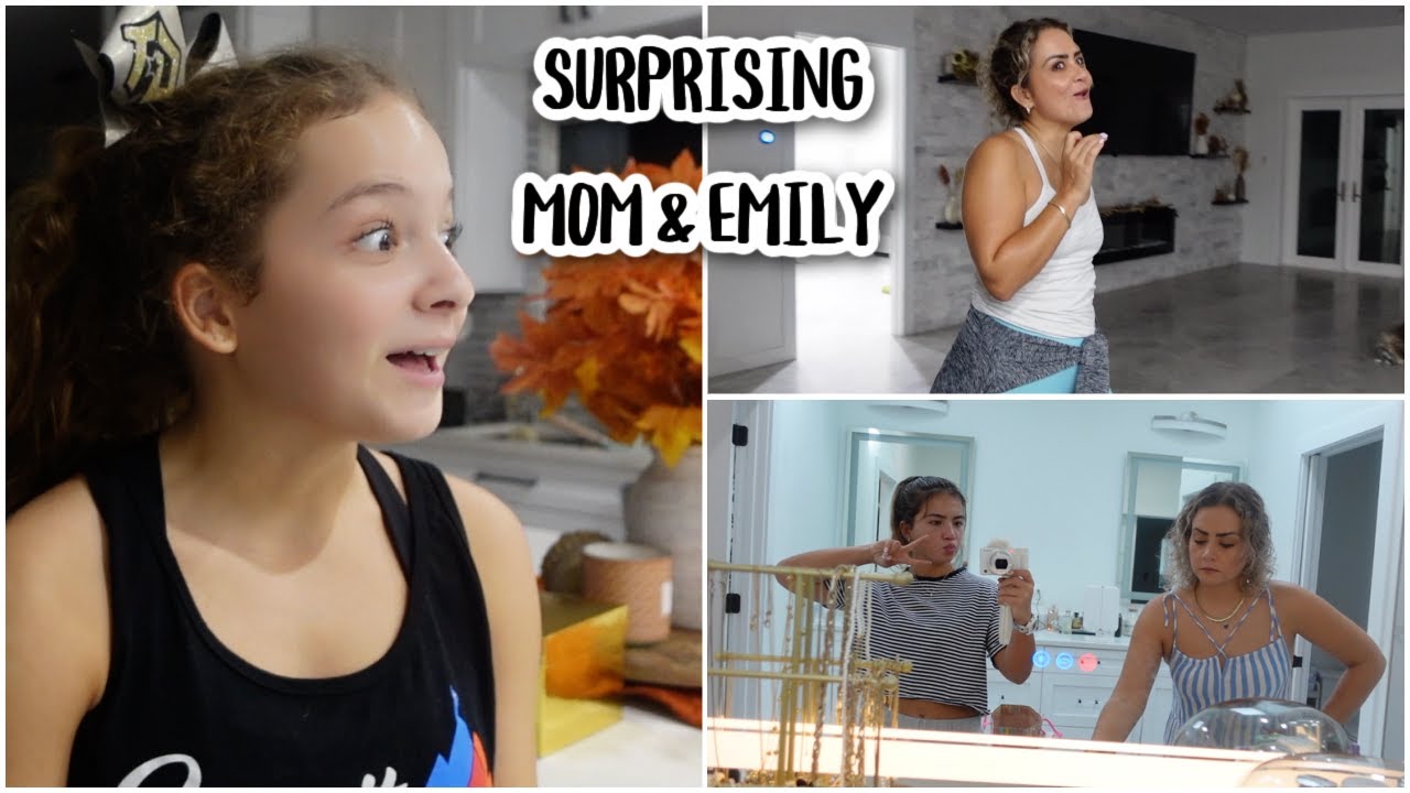 SURPRISING 🫢 MOM AND EMILY | VLOG#1710 - YouTube