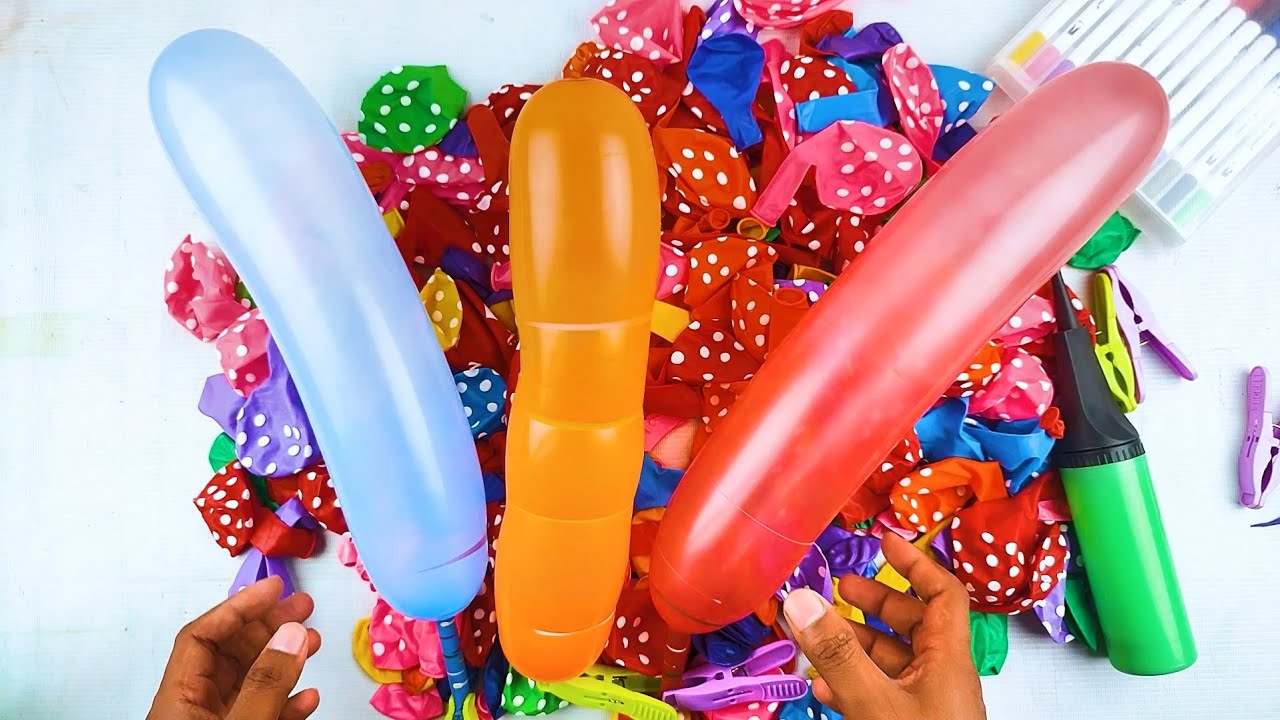 Satisfying Balloon Popping ASMR: Indulge Your Balloon Cravings! 🎈 - YouTube