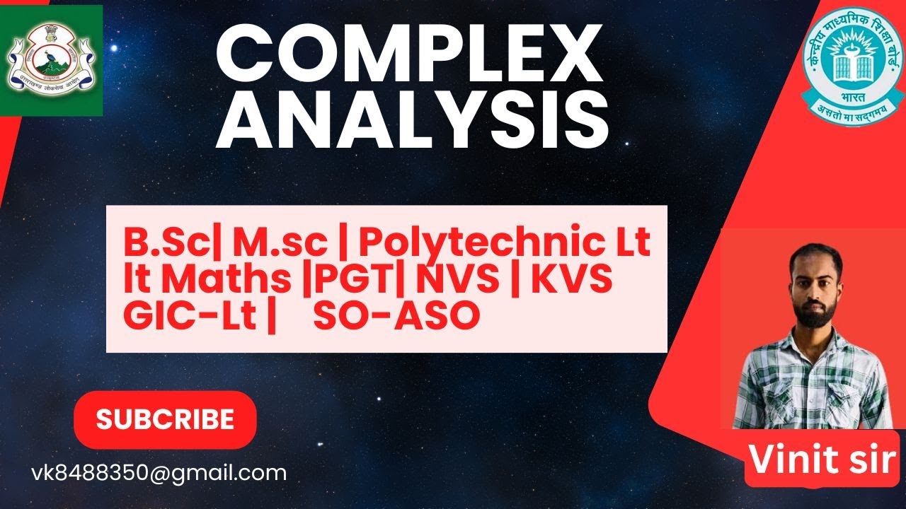 Cauchy Integral Formula| Polytechnic Lecturer| ASO| B.Sc |M.Sc Complex ...