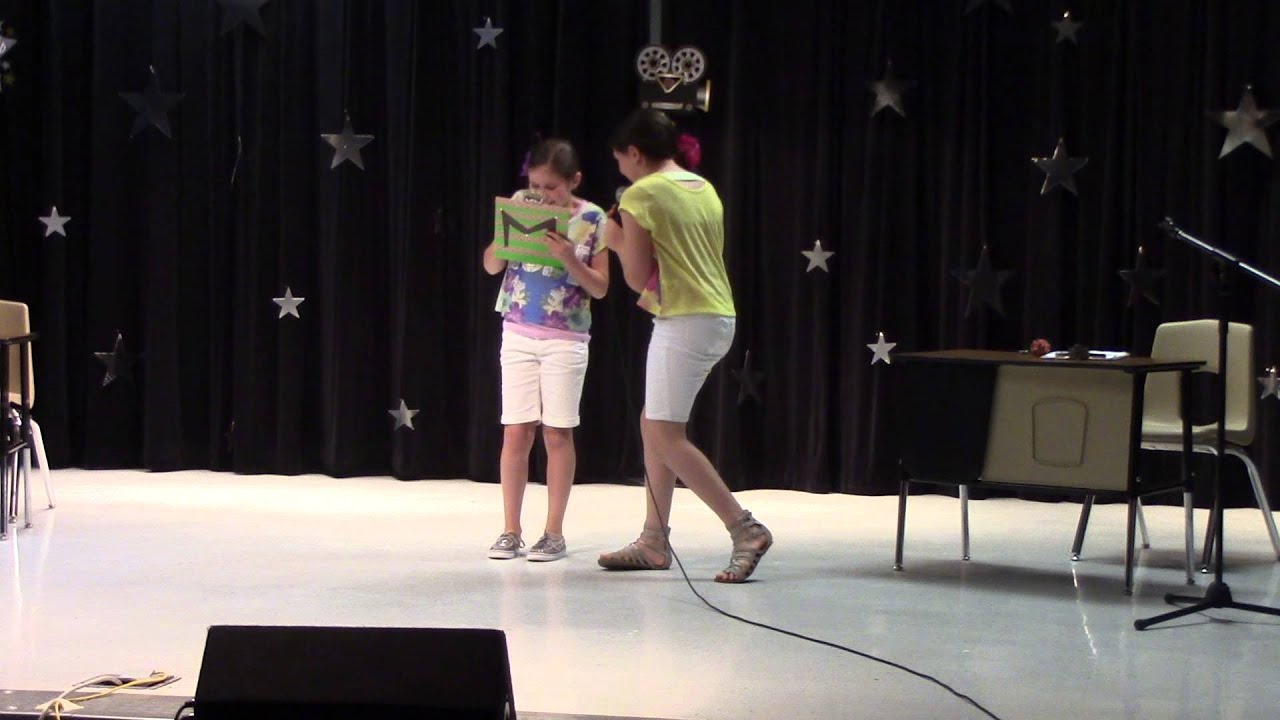 My Favorite Things song/skit performance by 4th graders Sophia & Megan ...