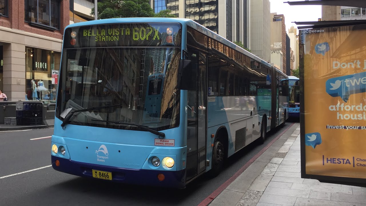 [Sydney Buses] Hillsbus Volvo B10MA Custom Coaches CB50 (Part 2) - YouTube